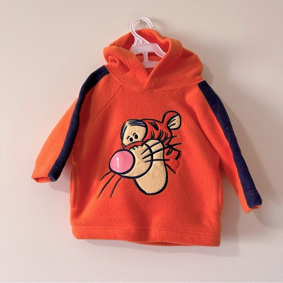 Disney | Shirts & Tops | Disney Baby Tigger Fleece Hoodie | Poshmark